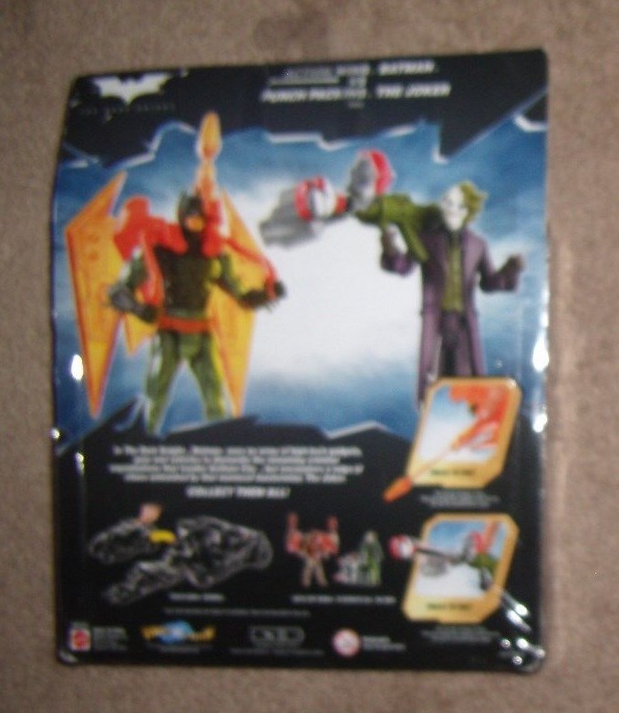 Rare Action Figure Dark Knight Action Wing Batman VS Punch Packing The ...