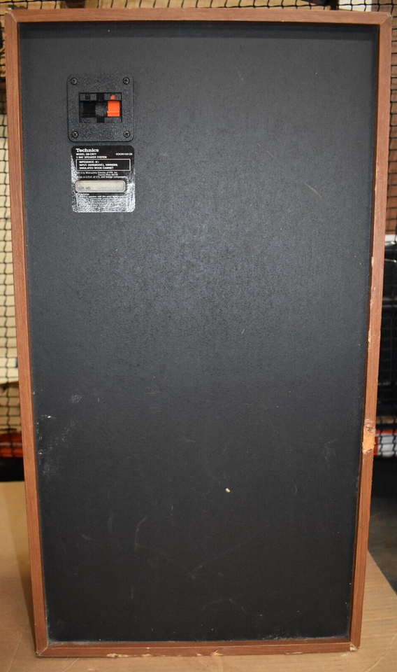 Lot of 2 Vintage Technics SB-CR77 Speaker System *READ | eBay