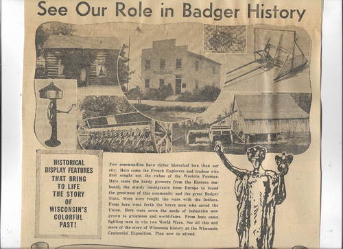 Wisconsin Centennial Exposition Historical Milwaukee State Fair Park ...
