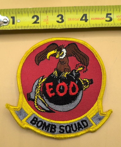 Post Desert Storm USMC EOD Bomb Squad buzzard and EGA patch. | eBay