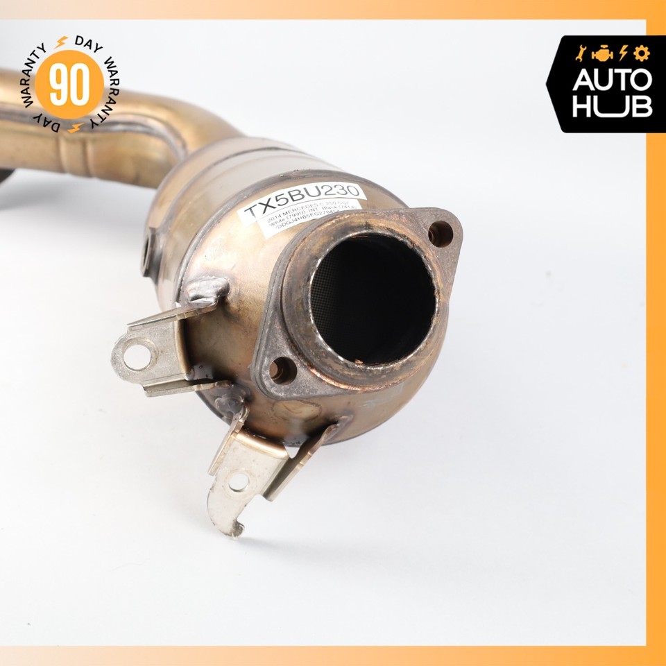 12-15 Mercedes W204 C250 SLK250 M271 1.8L Exhaust Downpipe 2124903136 ...