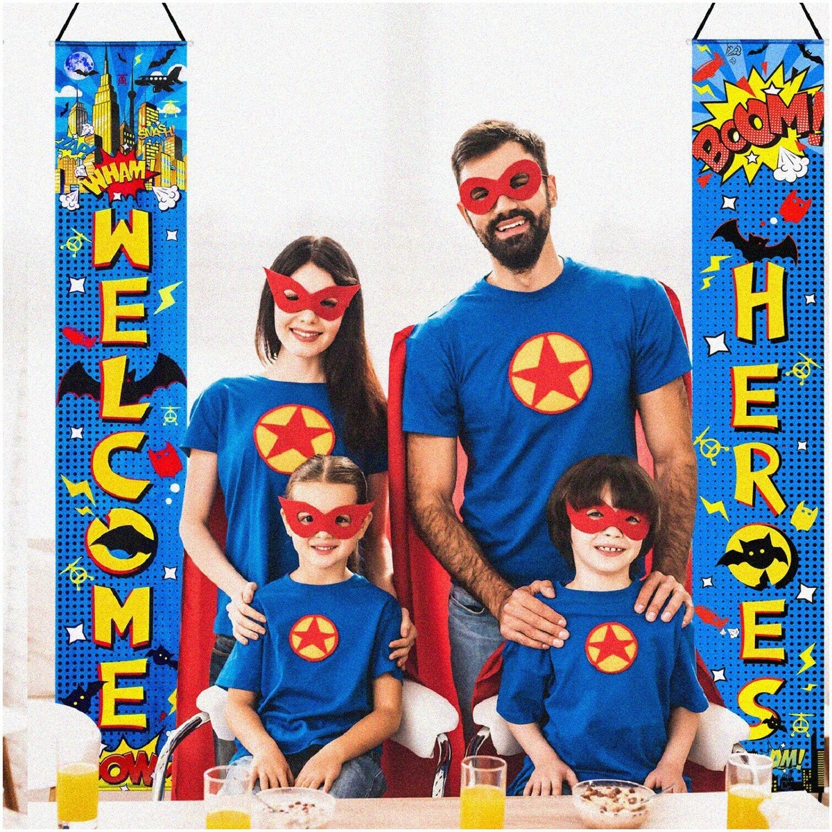 Superhero Party Signs