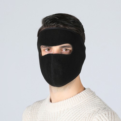 Winter Fleece Ski Mask Cycling Full Face Mask Cold Weather Warm ...