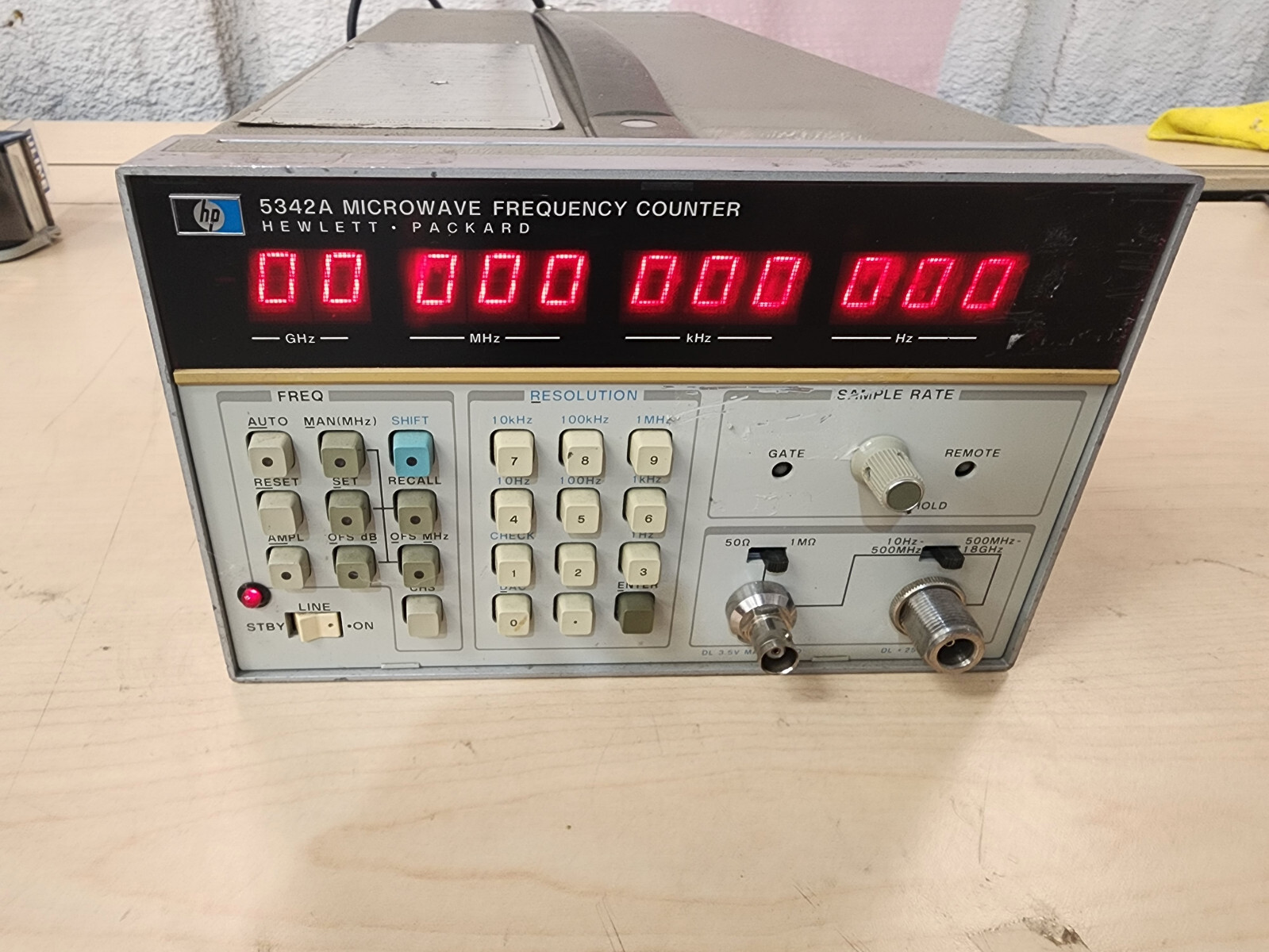 HP/Agilent 5342A Microwave Frequency Counter | eBay