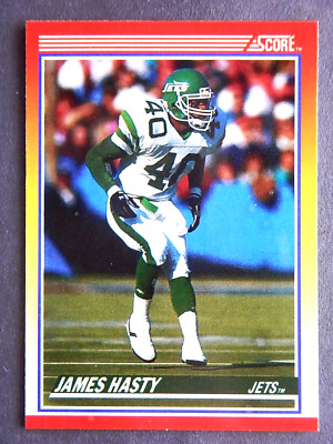 James Hasty #288 Score 1990 Football Card (New York Jets) | eBay