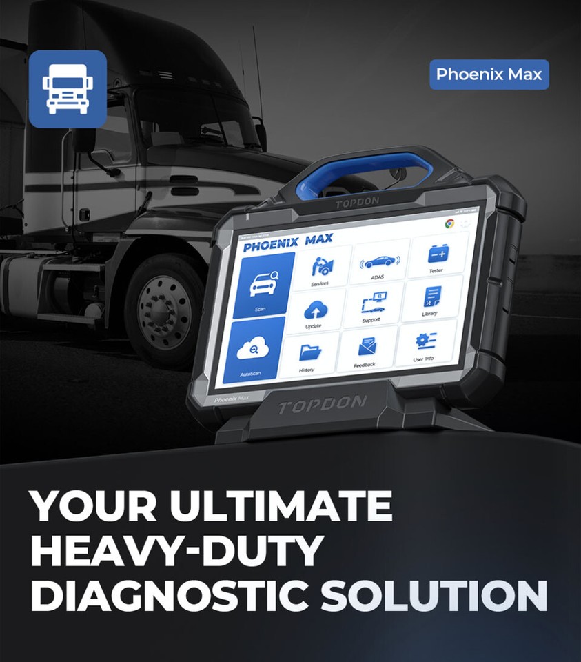 2026New TOPDON PHOENIX MAX ULTRA ADAS Diagnostic Scanner Programming ...