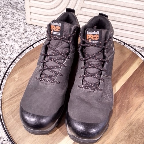 Timberland PRO Mens 11 Ridgework Comp Toe Brown Waterproof Work Boots ...