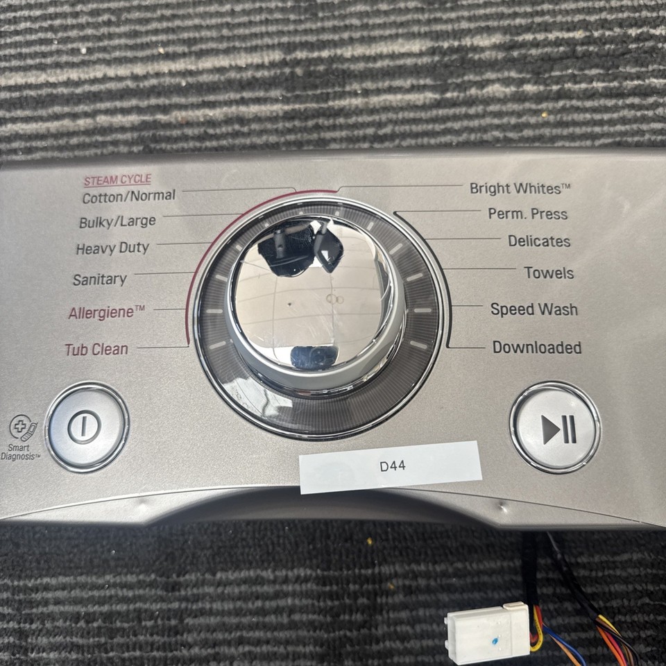 LG Washer Control Panel EBR7475220 OEM Genuine Board Kenmore Gray #D44 ...