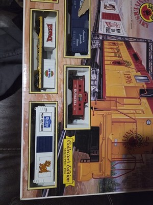 Vintage 1996 SHOPRITE EXPRESS ELECTRIC HO SCALE TRAIN SET / New in ...