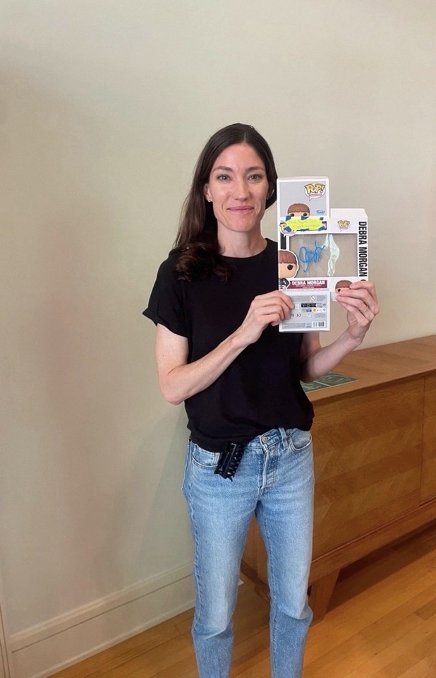 JSA COA Jennifer Carpenter signed Debra Morgan Funko Pop 1696 White ...