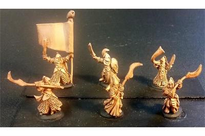 15mm Fantasy Dark Elf Double Handed Axemen (16 figures) | eBay
