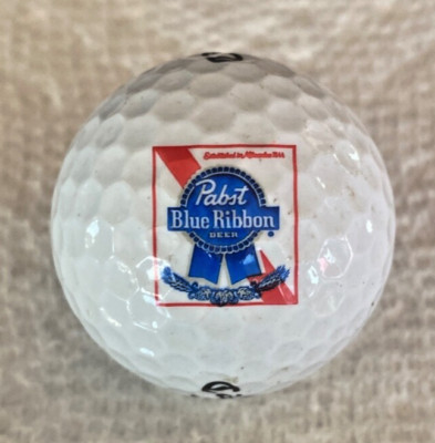 LOGO GOLF BALL-ORIGINAL PABST BLUE RIBBON BEER, lowest price found. | eBay