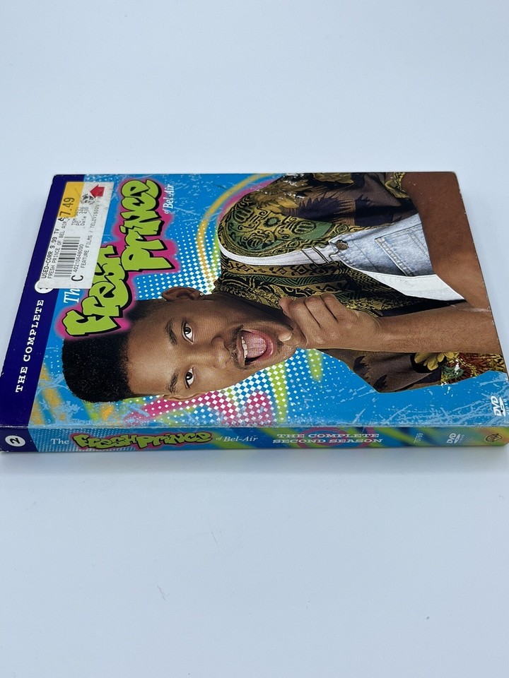 The Fresh Prince of Bel Air Complete Second Season 2 DVD 2005 4 Disc ...