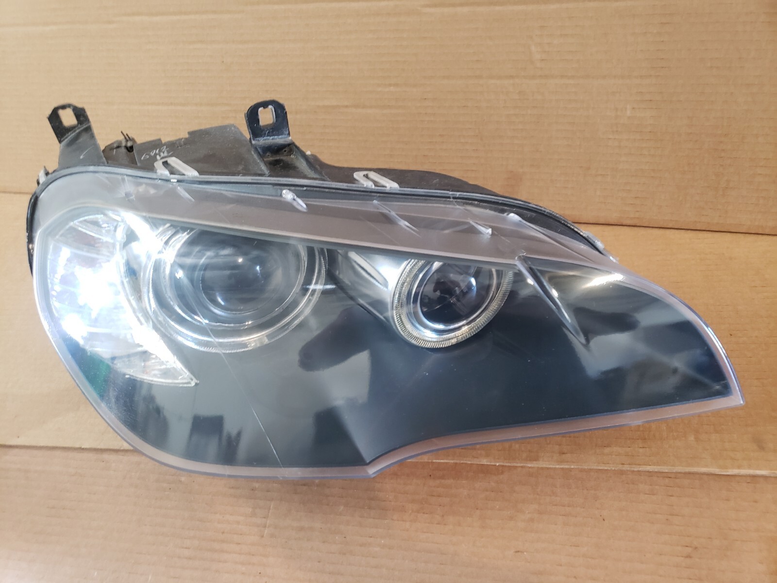 BMW X5 E70 Headlight Passenger's Right Xenon Adaptive HID 2007 2008 ...
