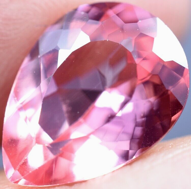 Extremely Rare 6.35 Ct Natural Pink Poudretteite GGL Certified Loose ...