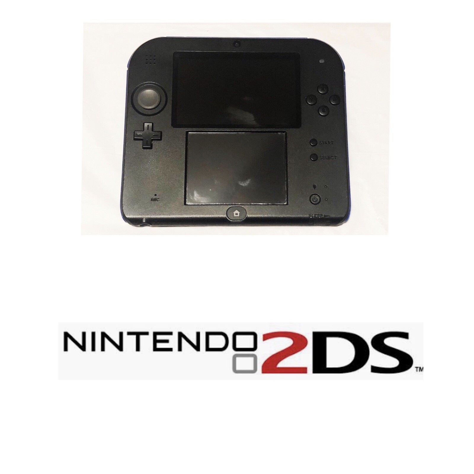 Nintendo 2DS Handheld System Console Black And Blue 4GB 7 Games | eBay