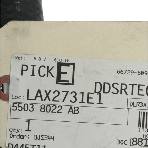 12-21 GRAND CHEROKEE DURANGO RADIATOR INLET HOSE GENUINE NEW MOPAR ...