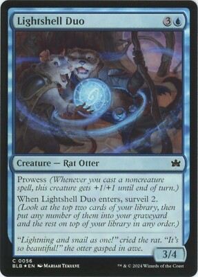 x4 Lightshell Duo (Foil) - 0056 - Bloomburrow MTG (BLB) - C | eBay