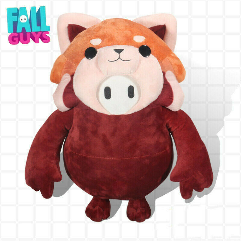 Fall Guys Red panda Koala Ultimate Knockout Plush Doll Soft Toy Xmas ...