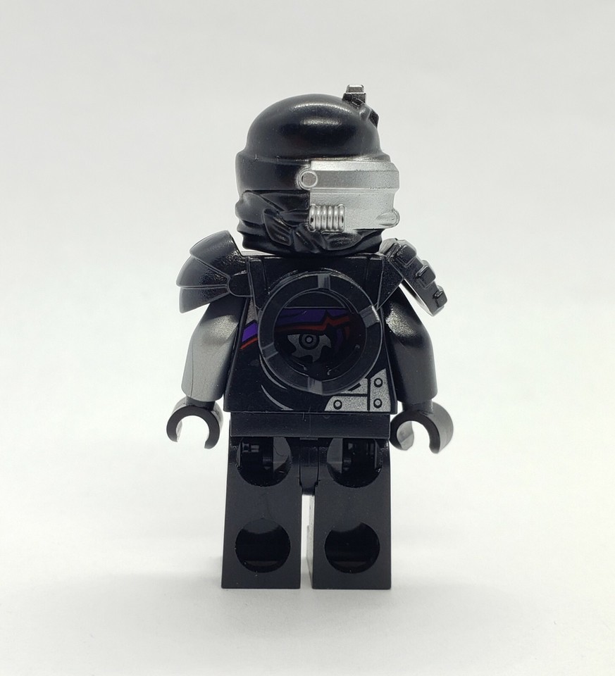 Lego Ninjago General Cryptor Minifigure Cyborg Ninja Nindroid Plain ...