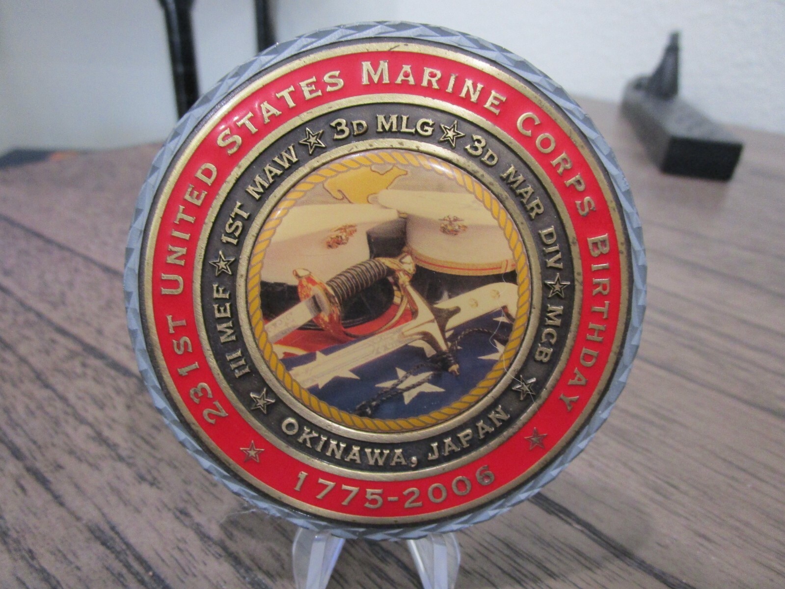 USMC 231 Years Birthday Ball Okinawa Japan III MEF 1st MAW Challenge ...