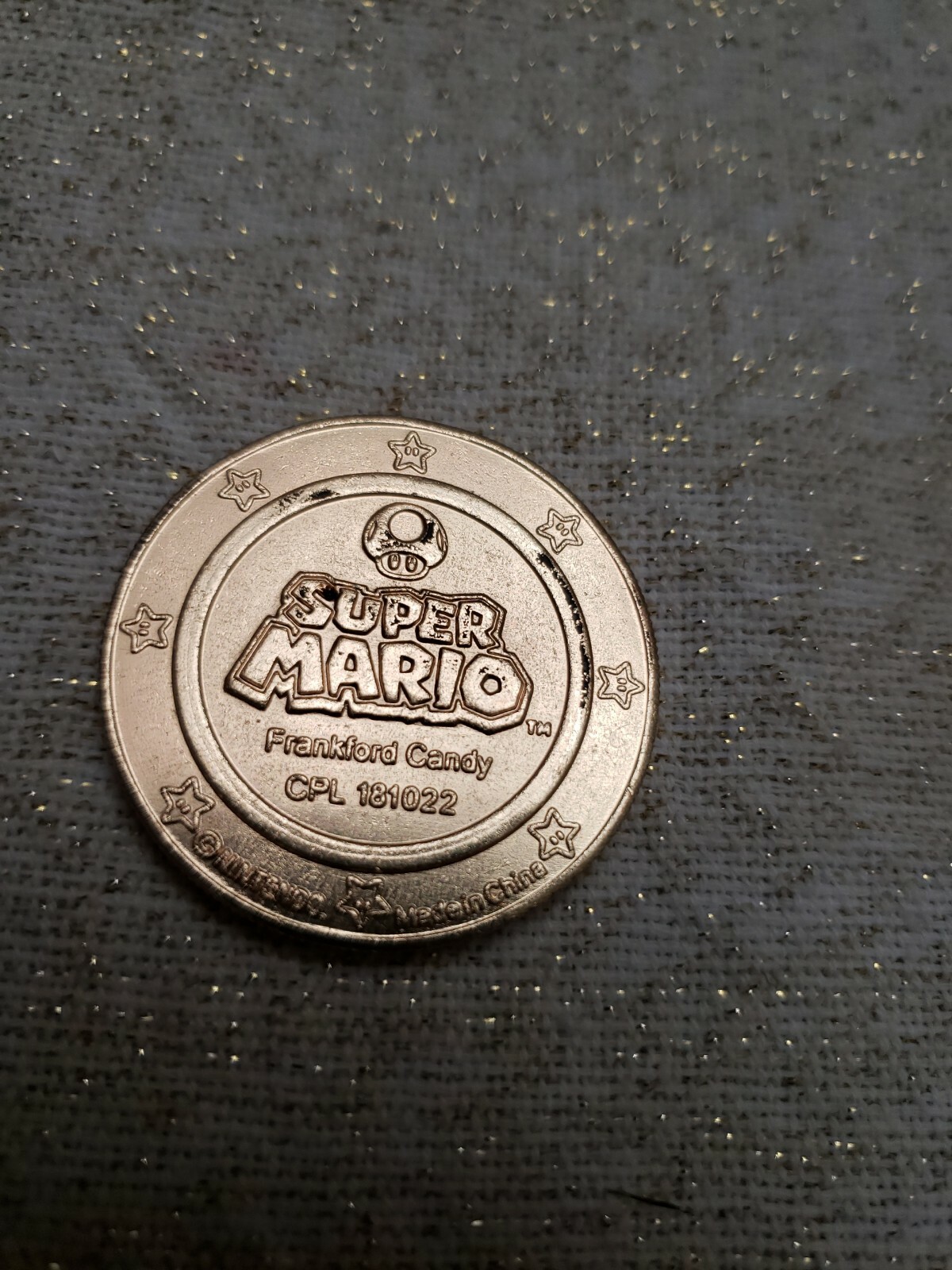 Super Mario Gold Coin SPINY Frankford Candy Wonderball CPL 181022 ...