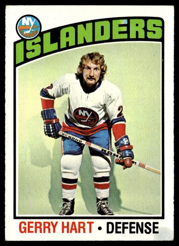 1976-77 Topps Gerry Hart New York Islanders #77 | eBay