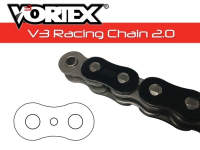Vortex Racing V3 2.0 525SX3-108 X-Ring Chain Black 108 Links | eBay