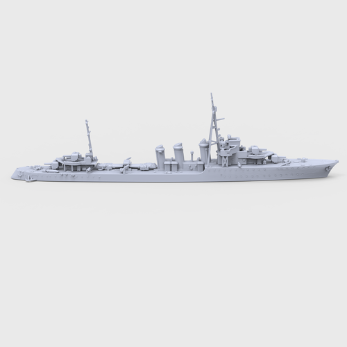 MRY-SFW SSC748 1:2000 Model Kit Bourrasque-Class,French Destroyer ...