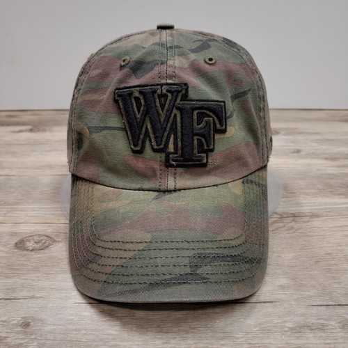 Wake Forest Demon Deacons Hat Cap Strap Back Mens One Size Camo NCAA ...