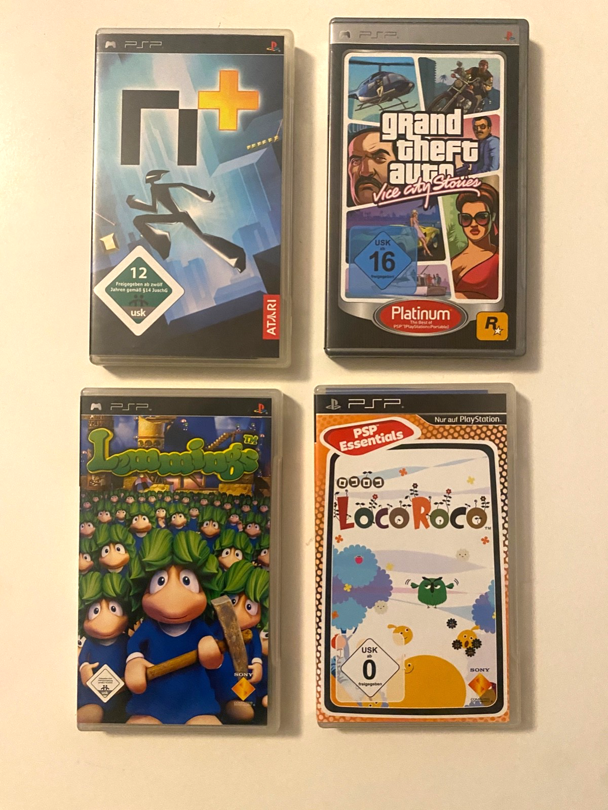 GTA Vice City Stories I Loco Roco I N+ I Lemmings I Playstation ...