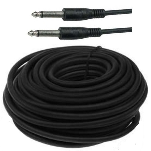 50ft Mono 1/4"Male~M Guitar/Amp/Microphone/PA/Mic Patch/Cable/Cord/Wire ...