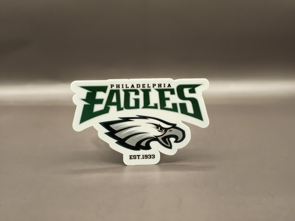 Football Inspired Stickers Philly Birds Sports Philadelphia Eagles ...