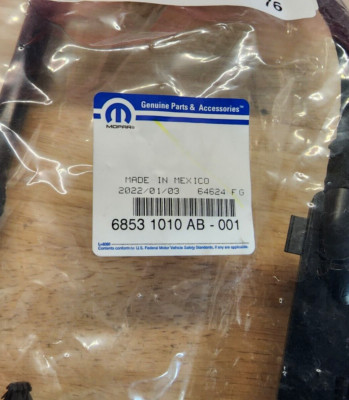 NEW 2022-2023 Dodge Ram 1500 Tailgate Handle WIRING HARNESS, OEM Mopar ...