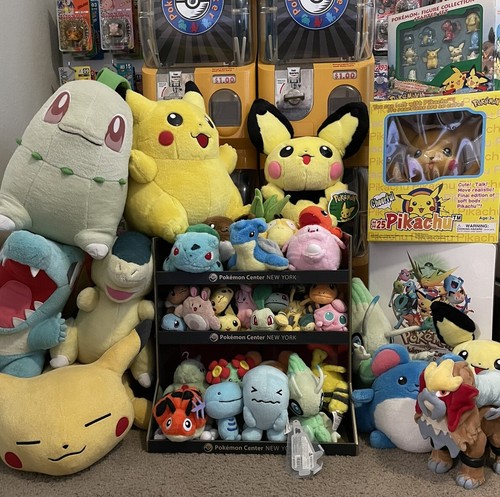 ULTRA RARE | 2001 02 Pokemon Center New York Huge Lot | Plush Figures ...