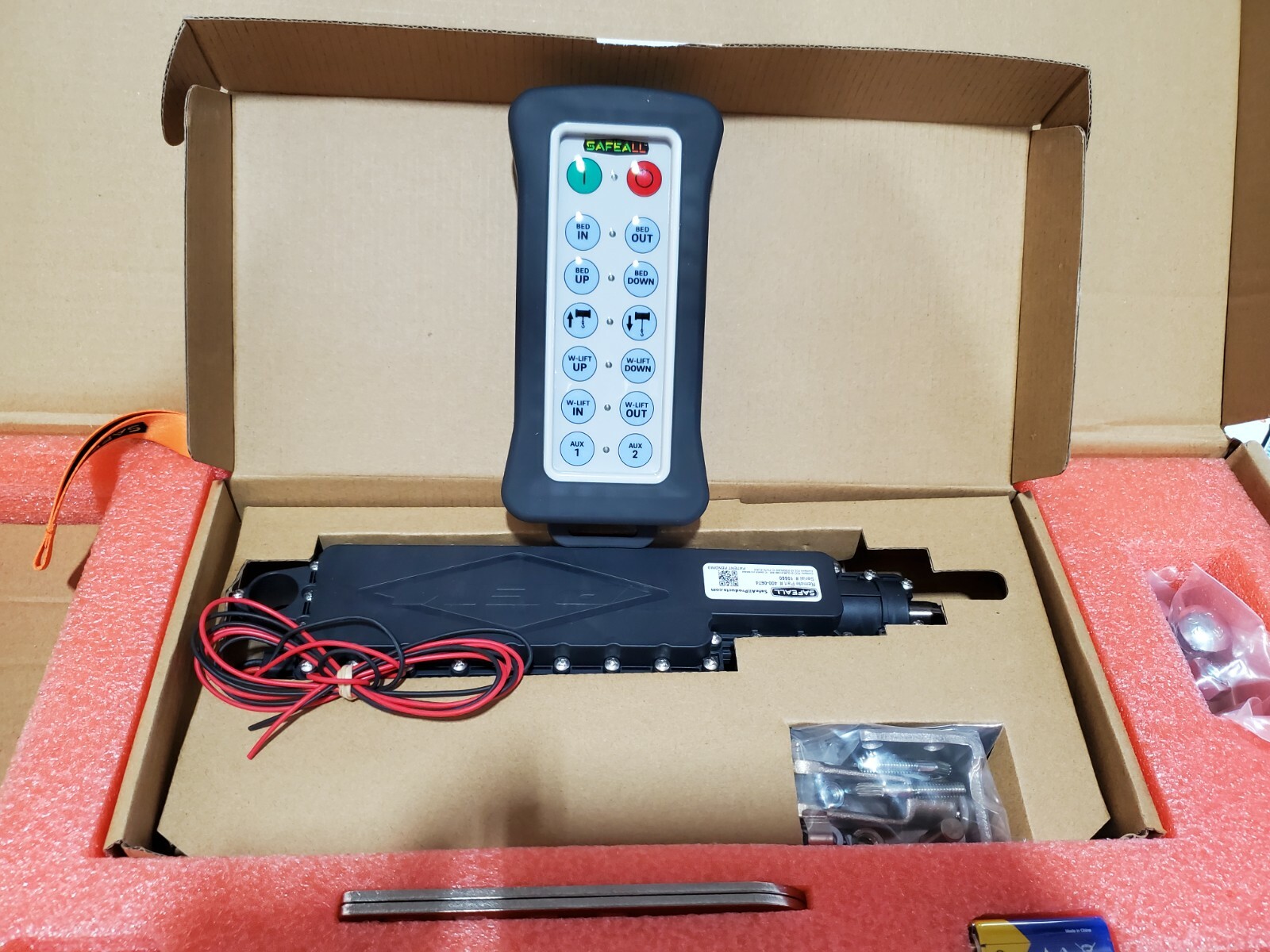 1 Function Safe All Electric Wireless Remote For Flat Bed Carrier ...