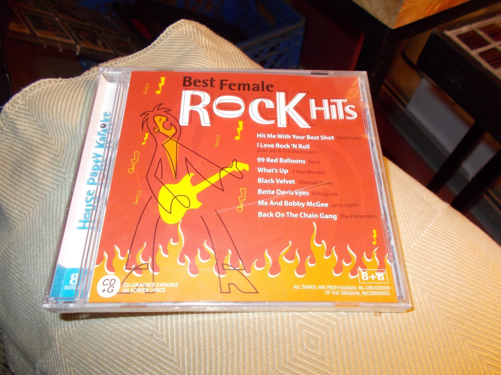 HOUSE PARTY KARAOKE CD BEST FEMALE ROCK HITS BRAND NEW SEALED | eBay