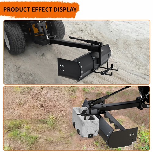 42" Tow Behind Box Scraper Blade Rust Resistant Lawn Tractor W ...