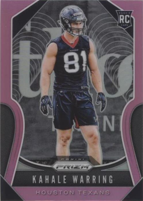 2019 Panini Prizm - Rookies Kahale Warring #394 Pink Prizm (RC) for ...