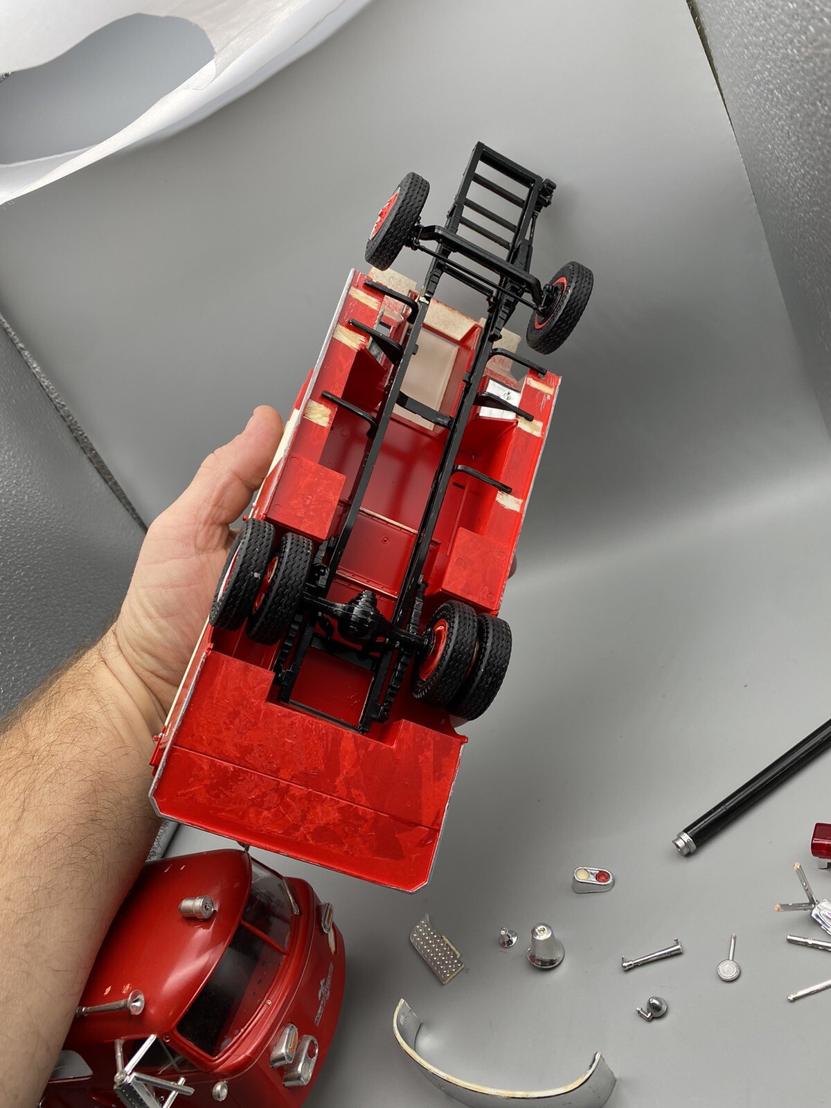 1/25 AMT American LaFrance Pumper Built Needs TLC Pretty Decent Build ...