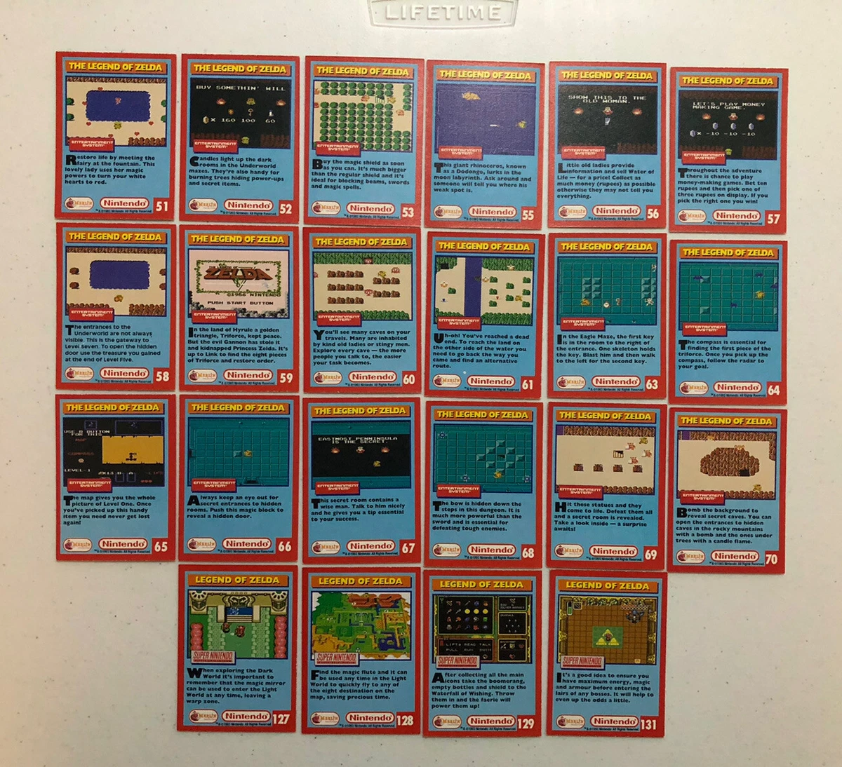 Old Nintendo Cards