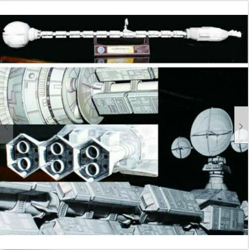 2001 Discovery Spacecraft From Drawing