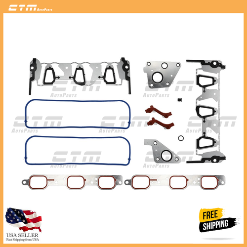 Intake Manifold Gaskets Set for Chevy Chevrolet Malibu Impala Pontiac ...