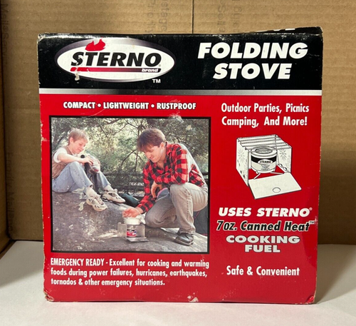 STERNO Folding Stove for Parties, Picnics, Camping, Tailgating | eBay