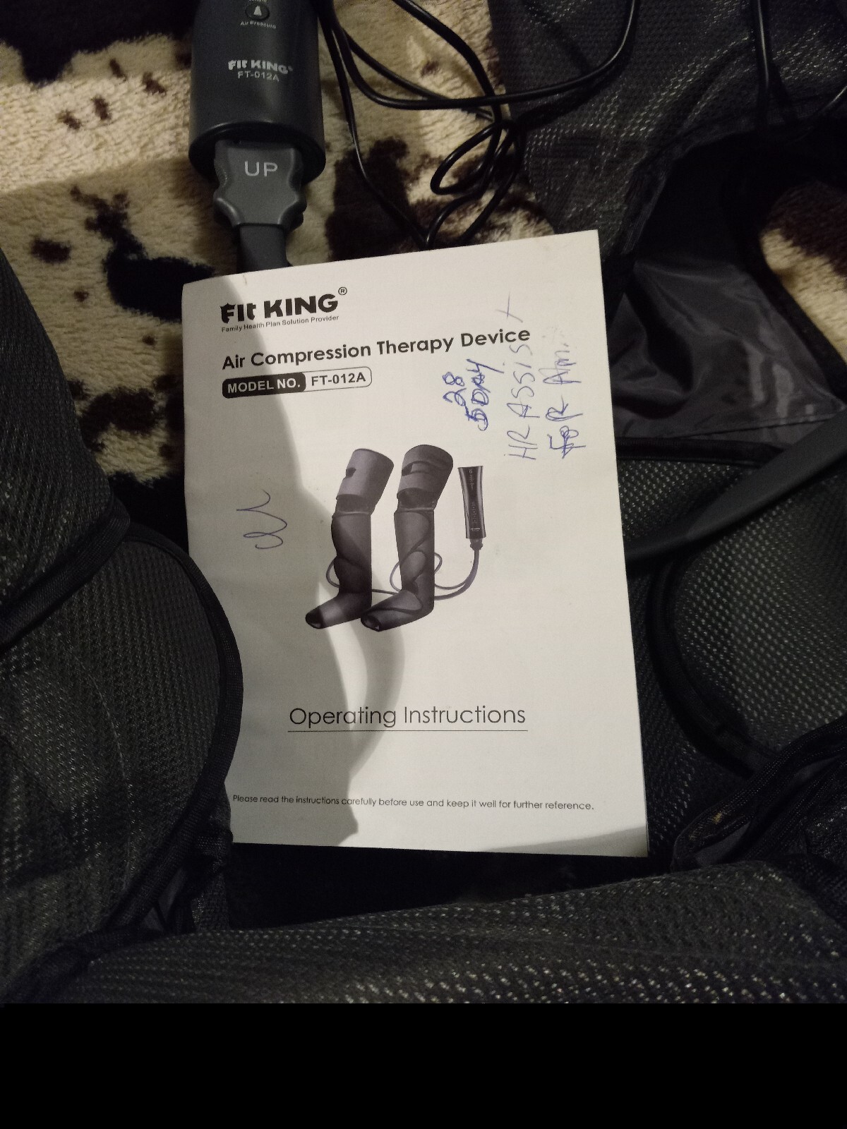 FIT KING Foot and Leg Massager for Circulation and Relaxation FT-012A ...