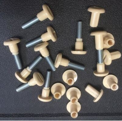 4 Cabinet Unit Connecting Bolts Furniture Kitchen Cabinet Joining ...