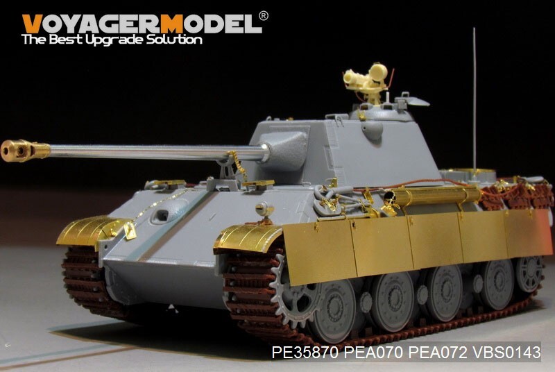 Voyager PE35870 1/35 German Panther II Prototype Design Plan Basic ...