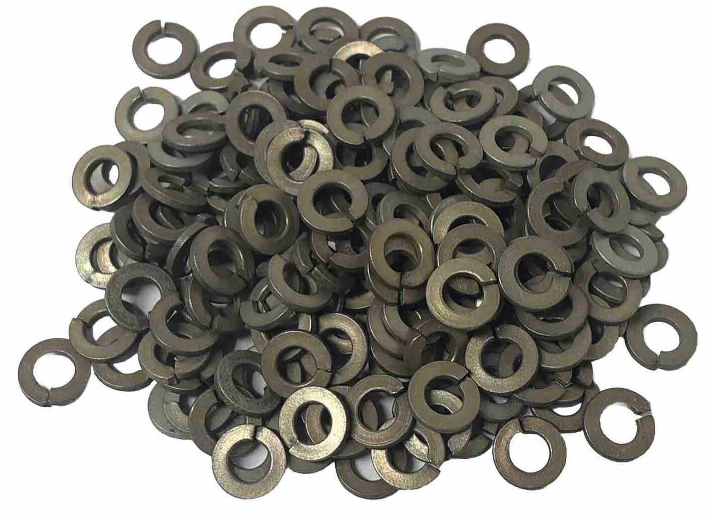 1/4" Zinc Split Lockwasher - Lot of 150 | eBay