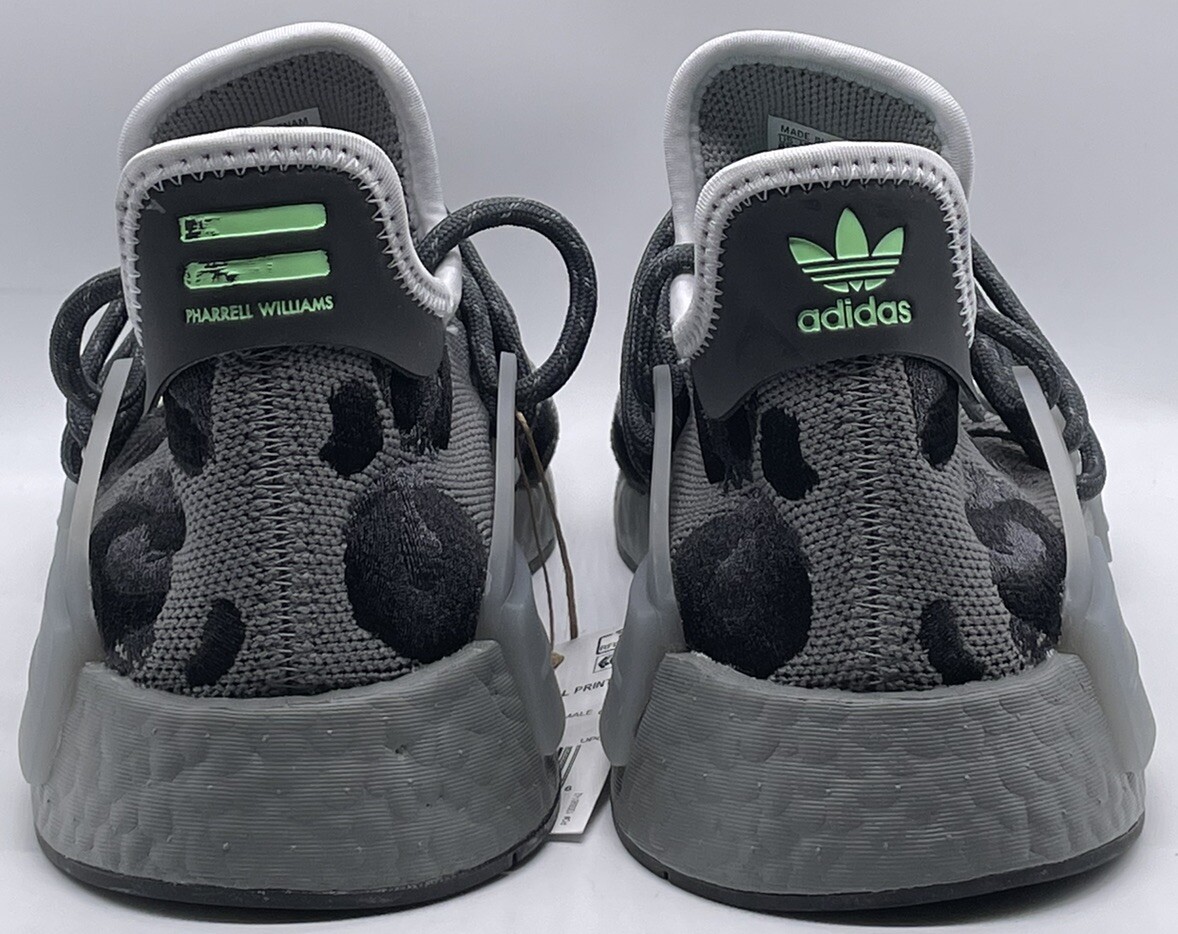 adidas Pharrell x NMD Human Race Animal Print Ash ID1531 Size 8.5 NWOB ...