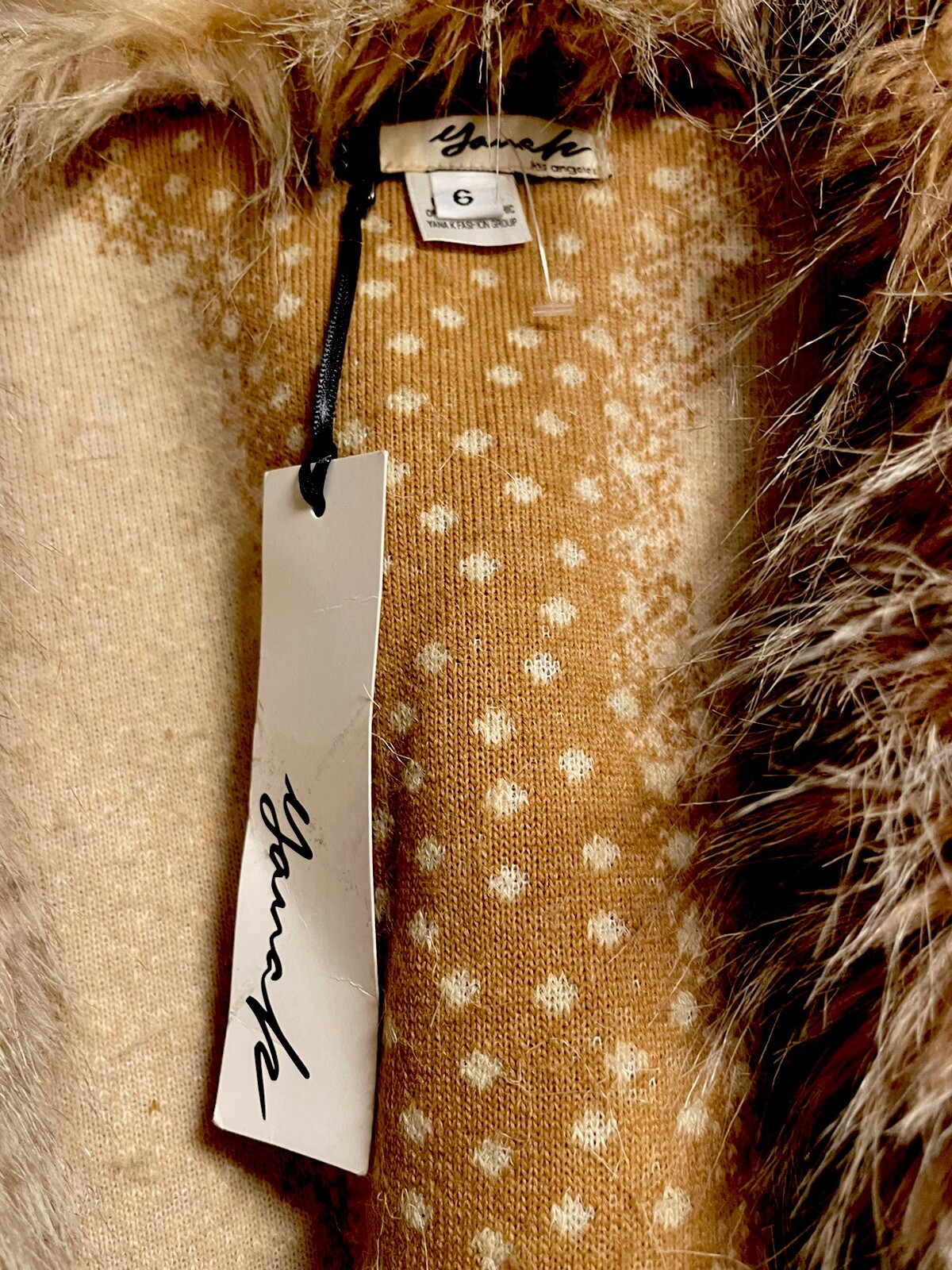 Jana K Faux Fur Size 6 New $348.00 | eBay